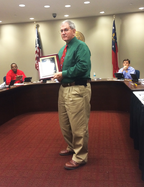 County firefighters show appreciation for board | Americus Times-Recorder
