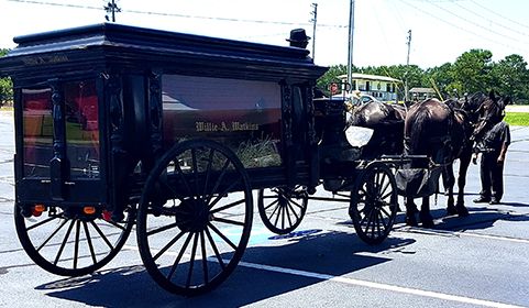 Horse-drawn caisson | Americus Times-Recorder