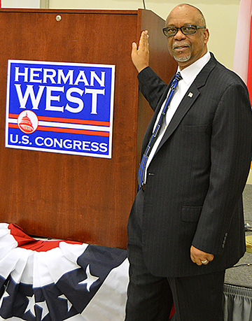 Herman West, GOP candidate for Congress, visits Americus | Americus ...