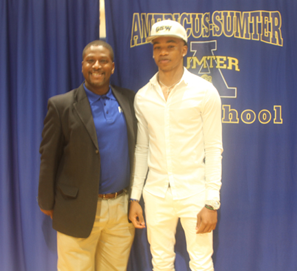 Americus-Sumter senior guard Eric Hall Jr. signs with GSW | Americus ...