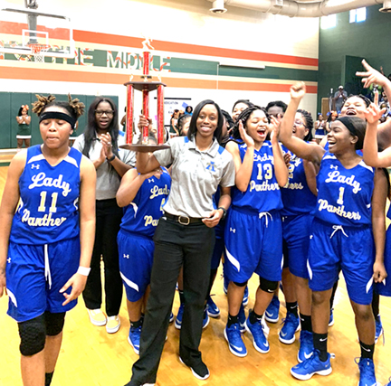 SCMS Lady Panthers defeat Albany Middle School to win Deep South ...