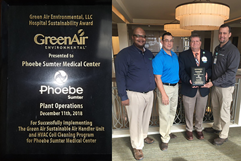 Phoebe Sumter earns environmental award | Americus Times-Recorder