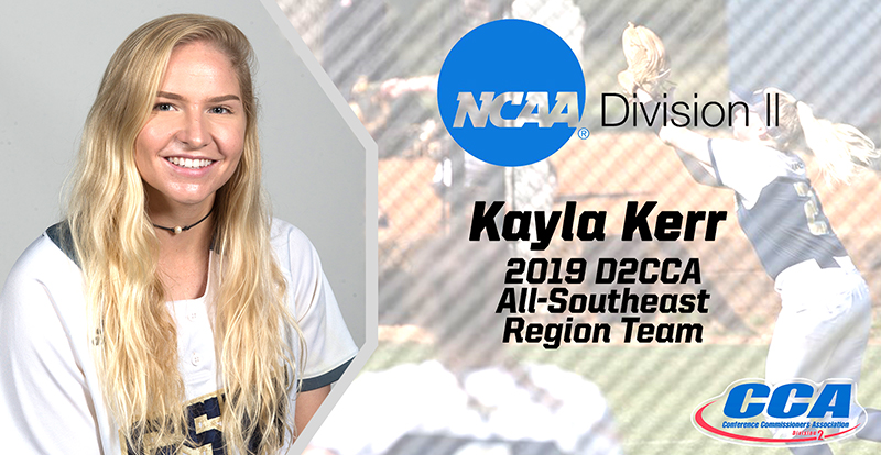 GSW’s Kayla Kerr named to D2CCA Softball All-Southeast Region Team ...