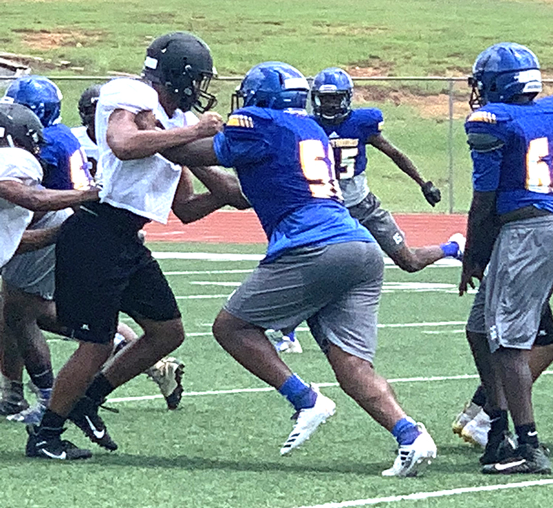 Panthers attend contact camp at Harris County | Americus Times-Recorder