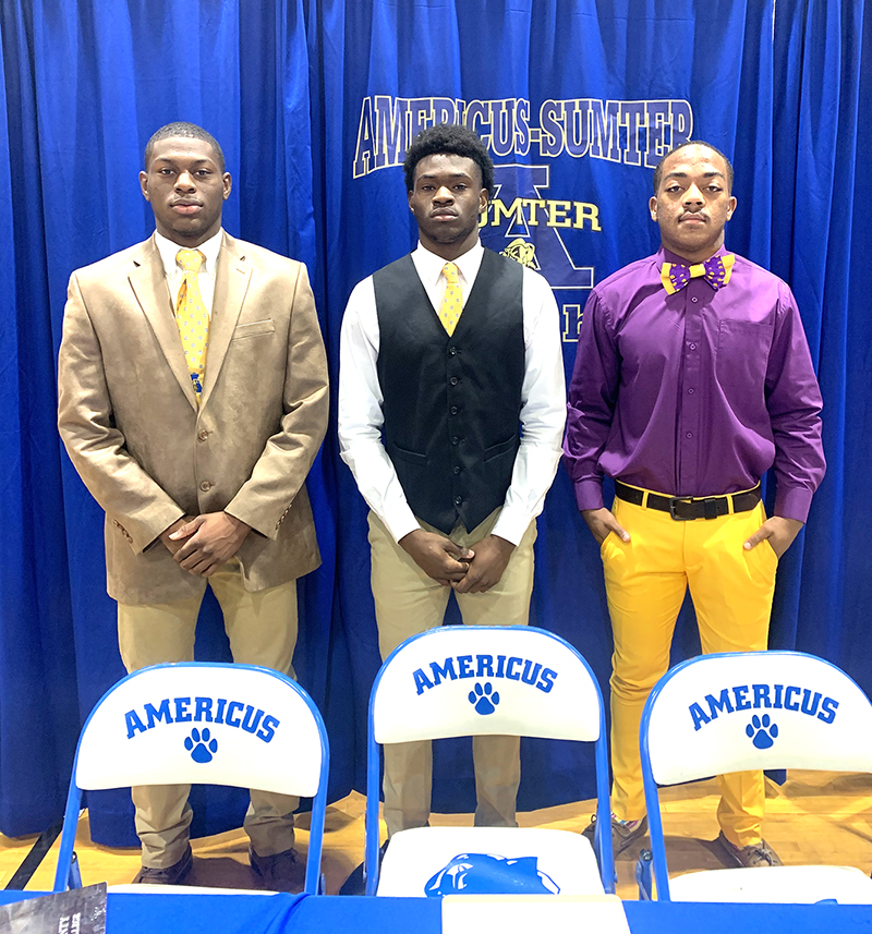 Three Americus-Sumter Panthers sign college scholarships - Americus ...