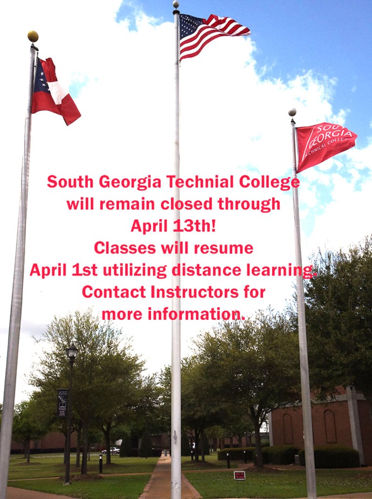 SGTC campus closures to be extended through April 13 while online ...