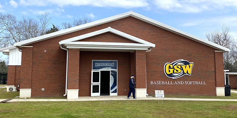 GSW officially opens new baseball/softball indoor hitting facility ...