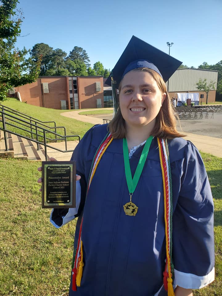Furlow scholar receives Mattie Stepanek Peacemaker Award | Americus ...
