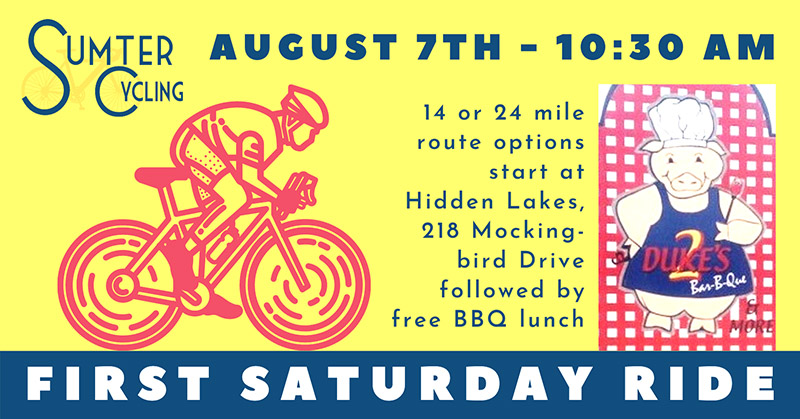 Sumter Cycling presents First Saturday Ride - Americus Times-Recorder ...