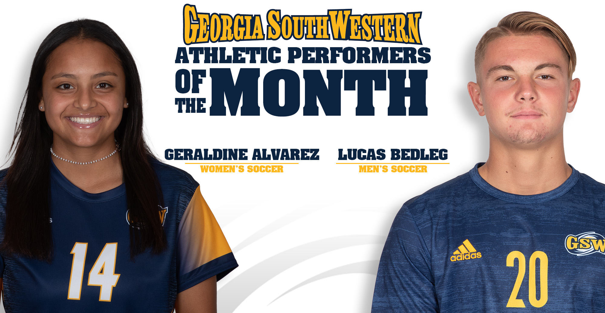 GSW soccer players Alvarez and Bedleg named top performers in August ...