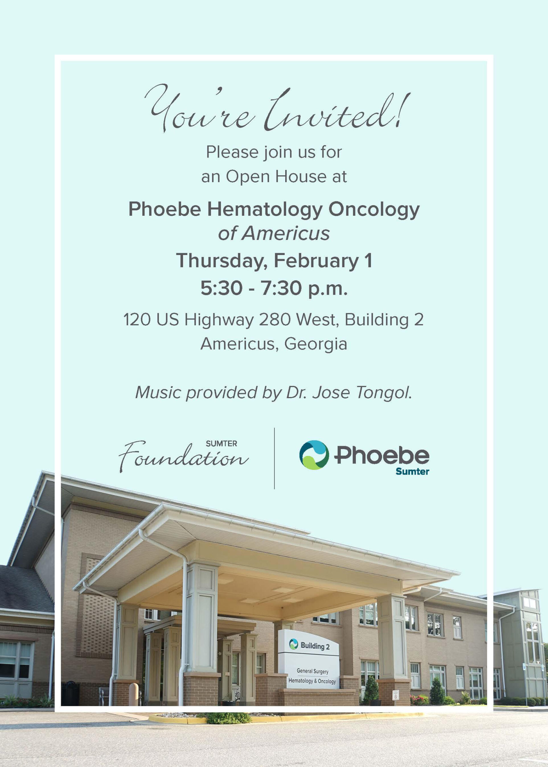 Phoebe Hematology Oncology to host Open House on Thursday, February 1 ...