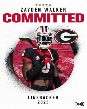 Schley County linebacker Zayden Walker verbally commits to Georgia ...