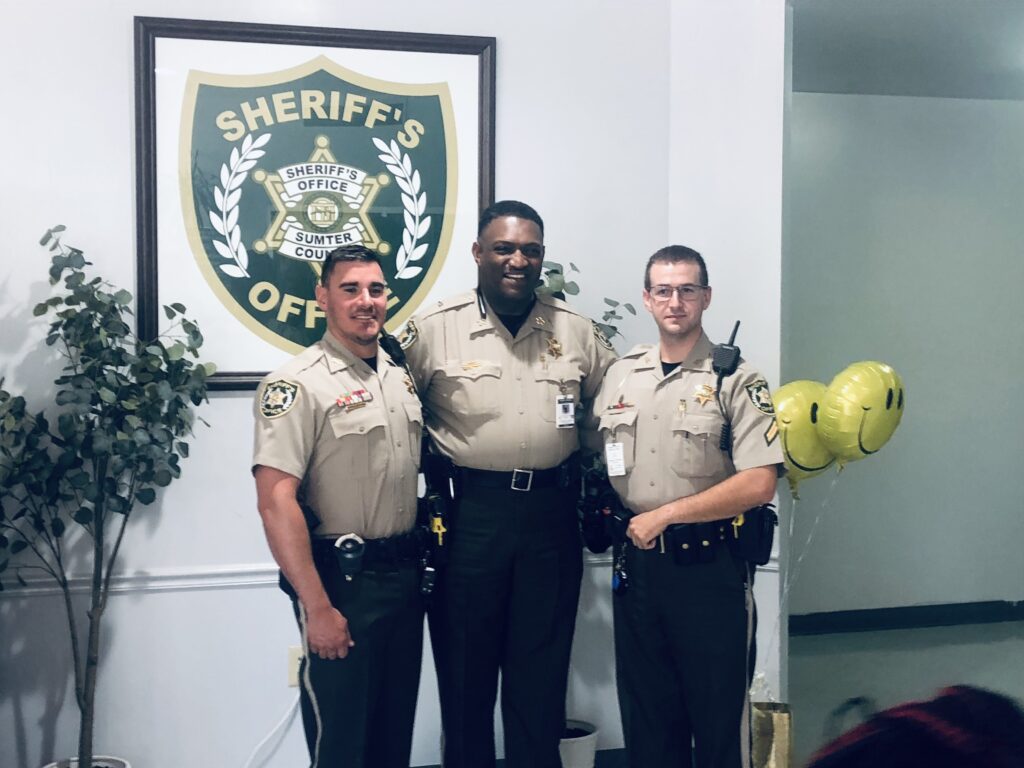 Corporal Christopher Slocumb and Deputy Brandon Laethem awarded life ...